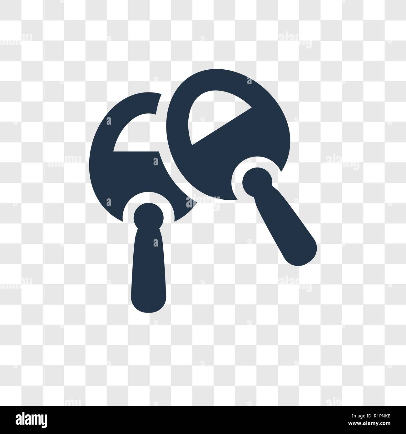 Table tennis vector icon isolated on transparent background, Table ...