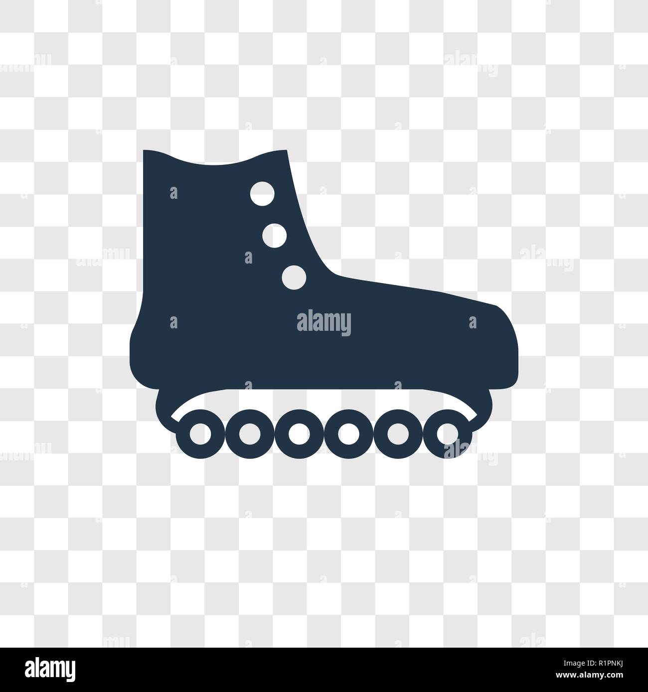 Roller vector icon isolated on transparent background, Roller ...