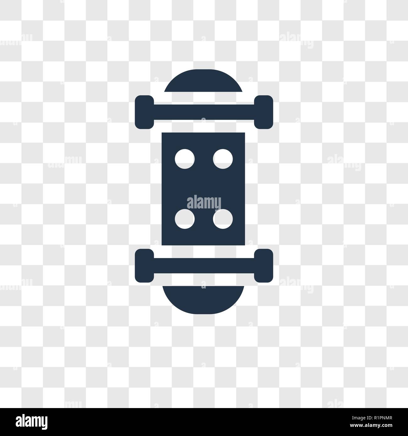 Skate vector icon isolated on transparent background, Skate ...