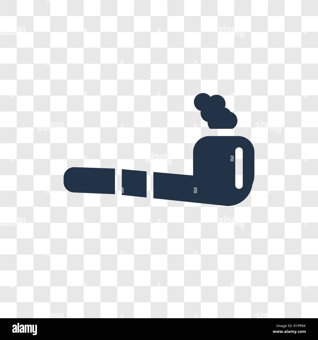 Pipe vector icon isolated on transparent background, Pipe transparency ...