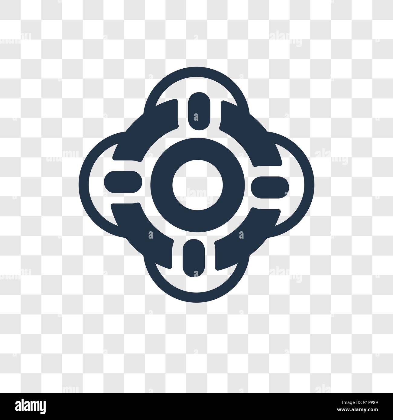 Big Float vector icon isolated on transparent background, Big Float ...