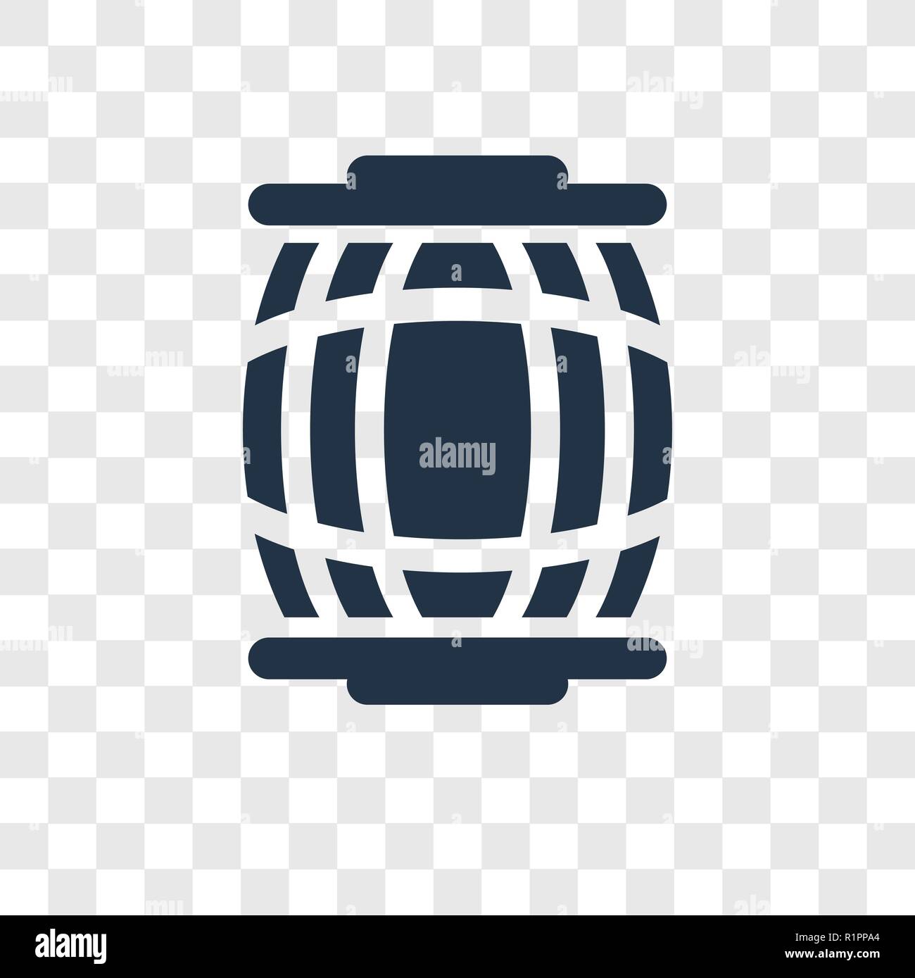 Big Crate vector icon isolated on transparent background, Big Crate ...
