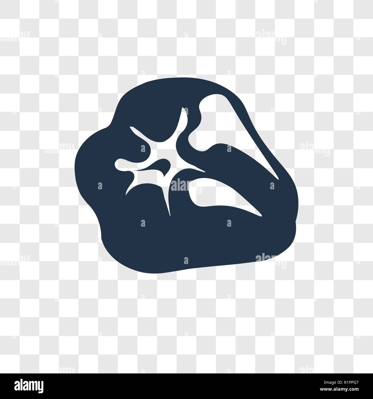Pepper vector icon isolated on transparent background, Pepper ...
