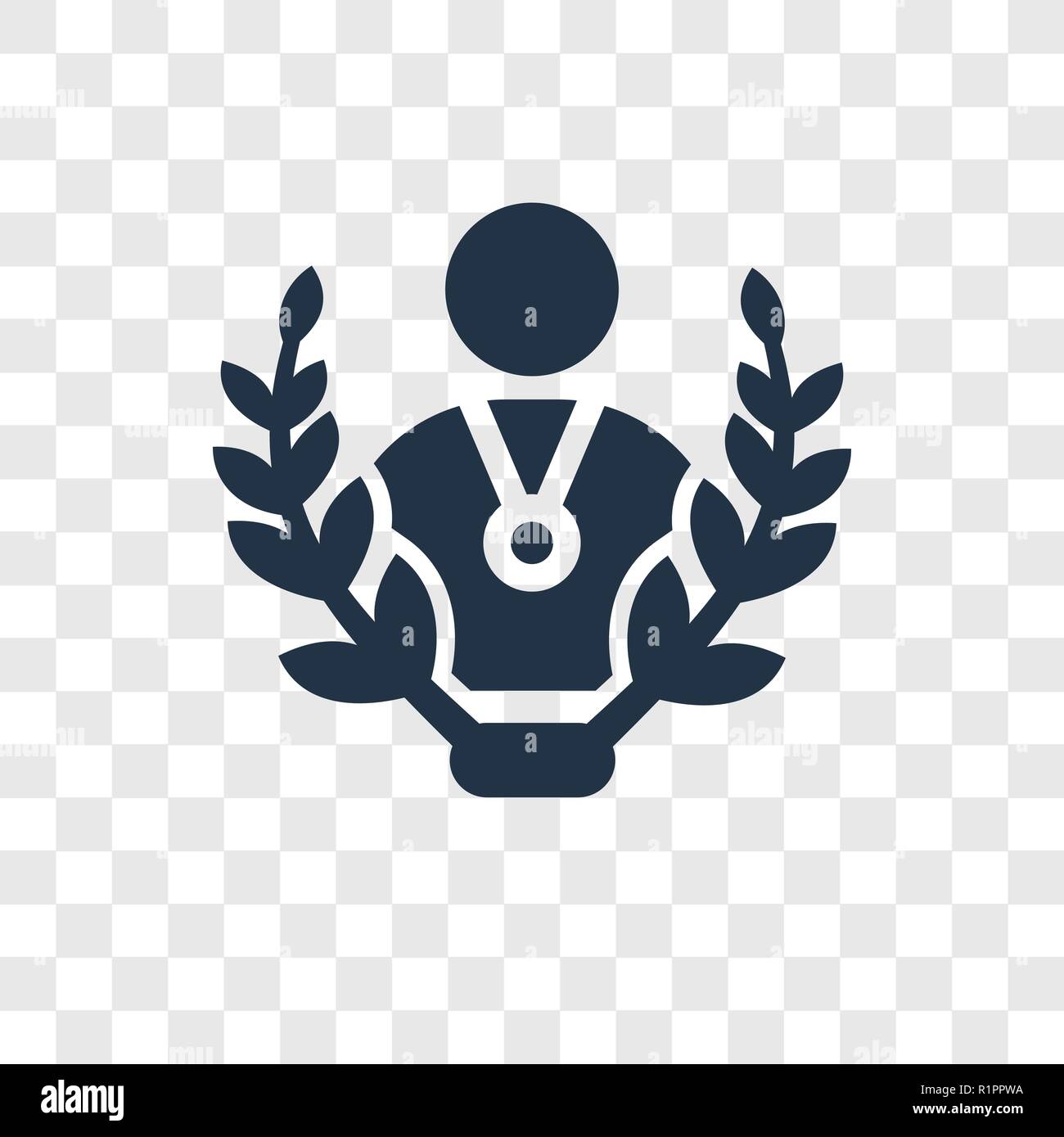 Winner vector icon isolated on transparent background, Winner ...