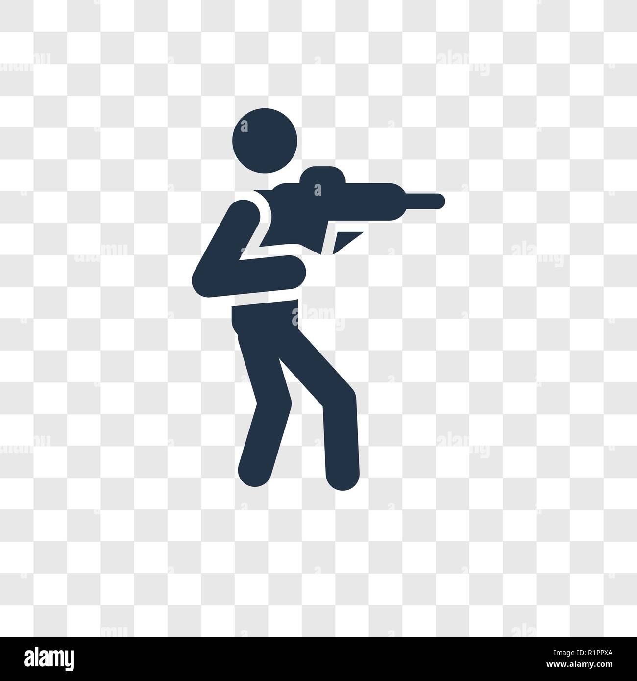 Shoot vector icon isolated on transparent background, Shoot ...