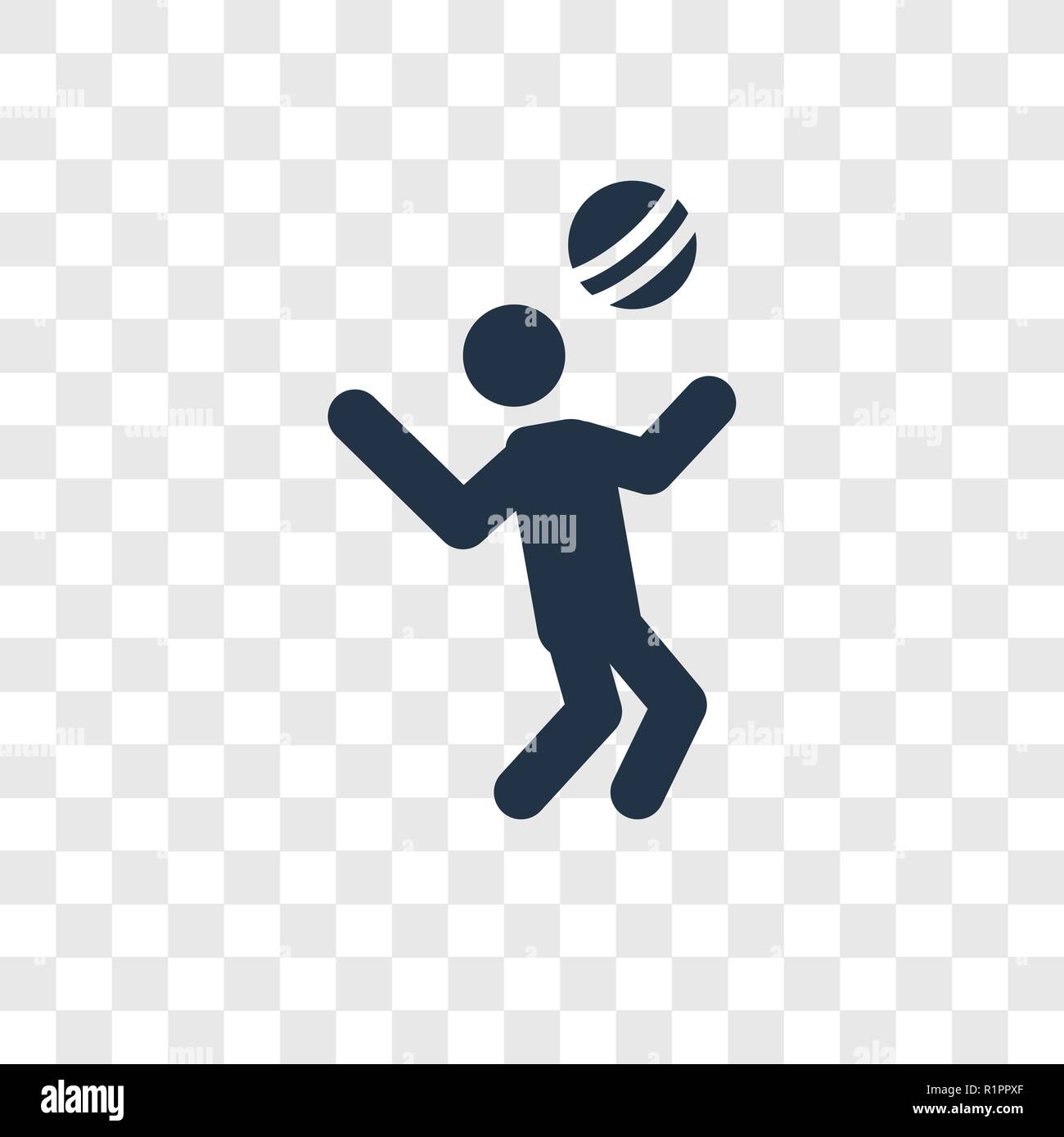 Football vector icon isolated on transparent background, Football ...