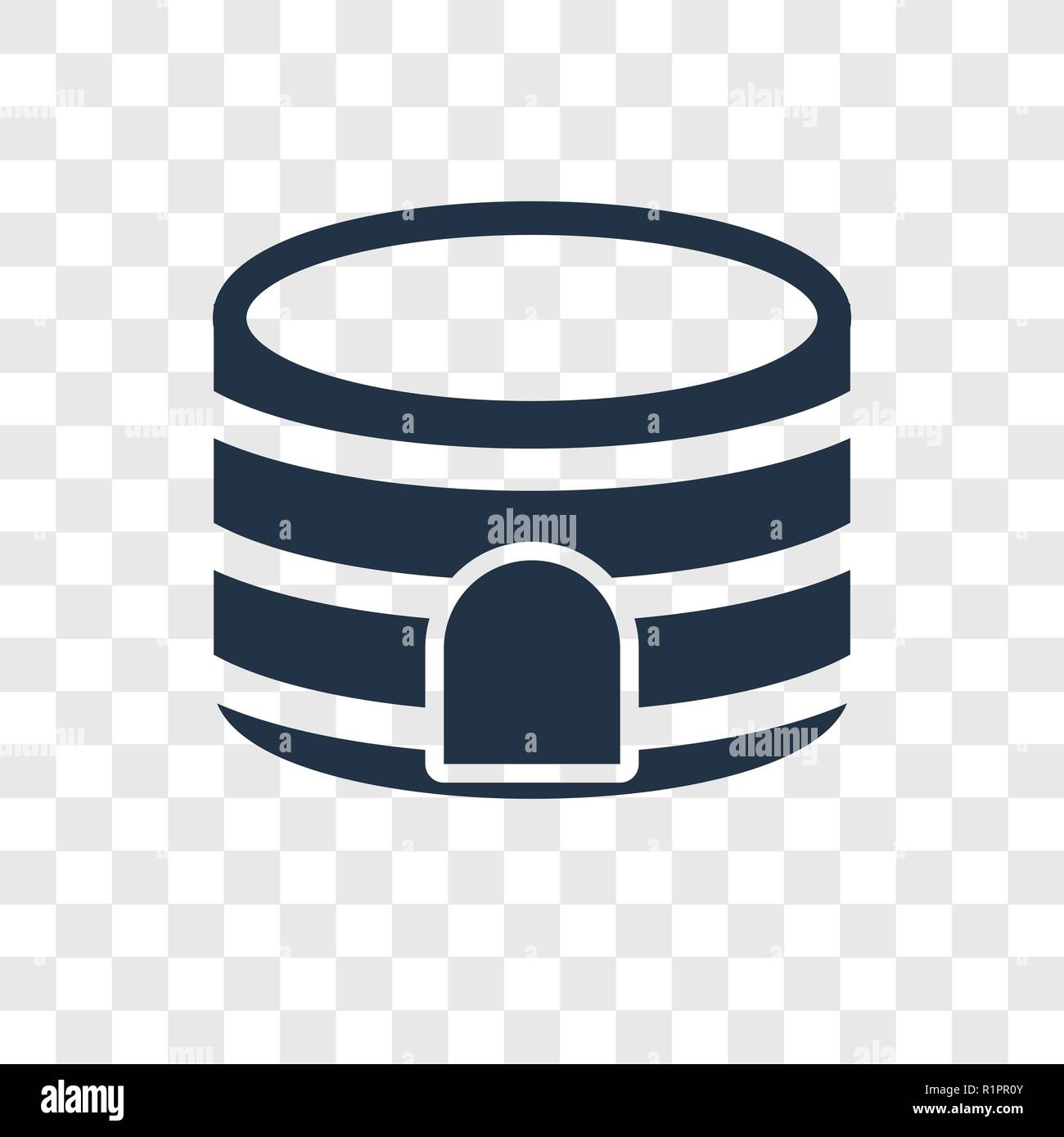 Stadium vector icon isolated on transparent background, Stadium ...