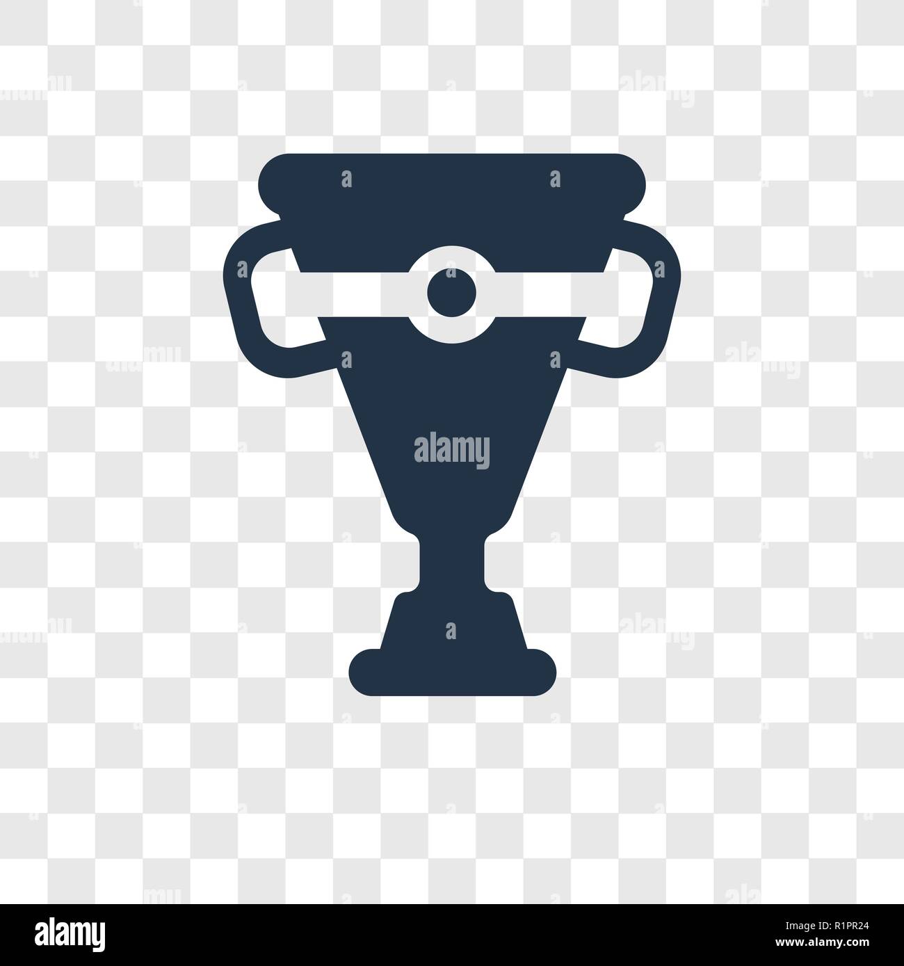 Chalice vector icon isolated on transparent background, Chalice ...