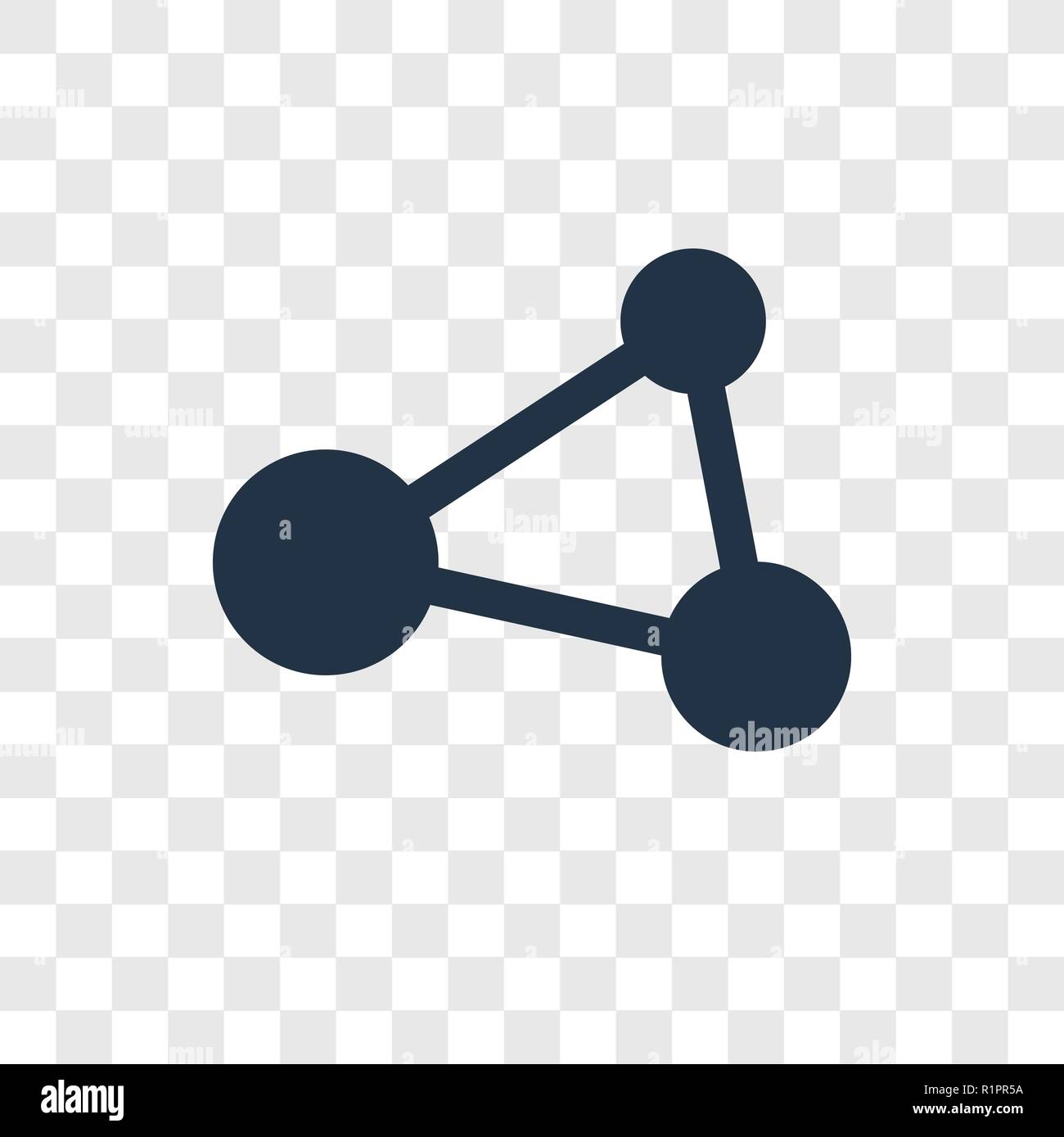 Share vector icon isolated on transparent background, Share ...