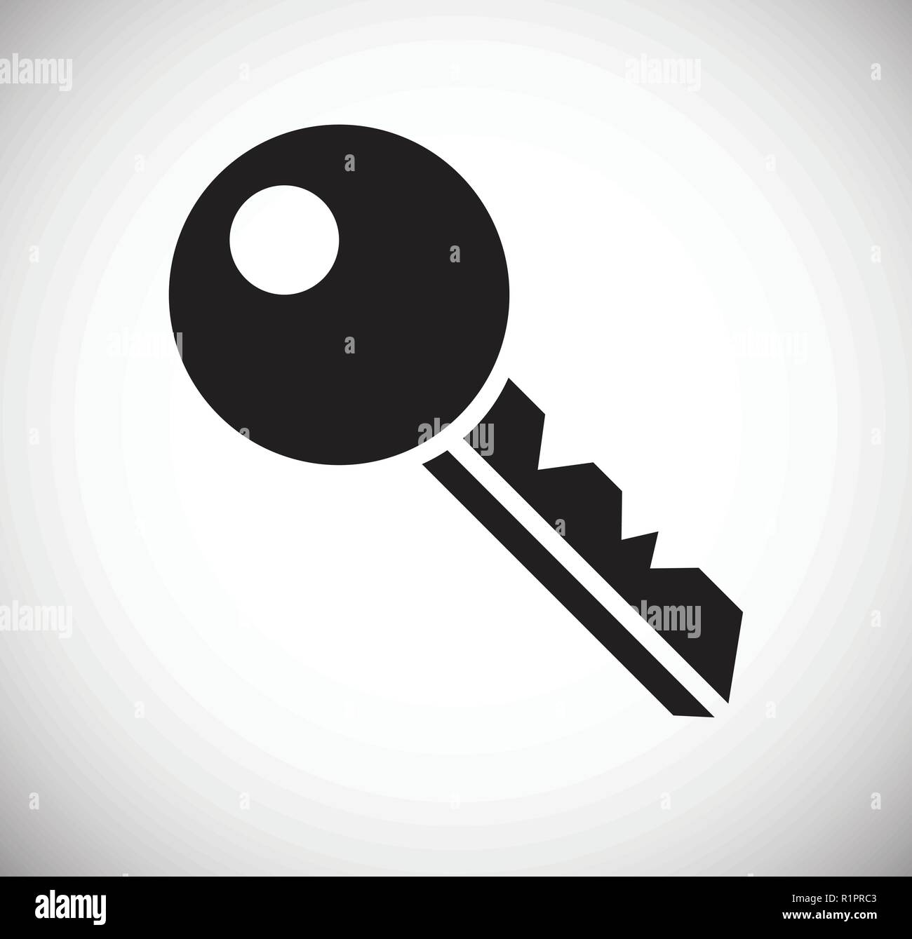 House key on white background icon Stock Vector Image & Art - Alamy