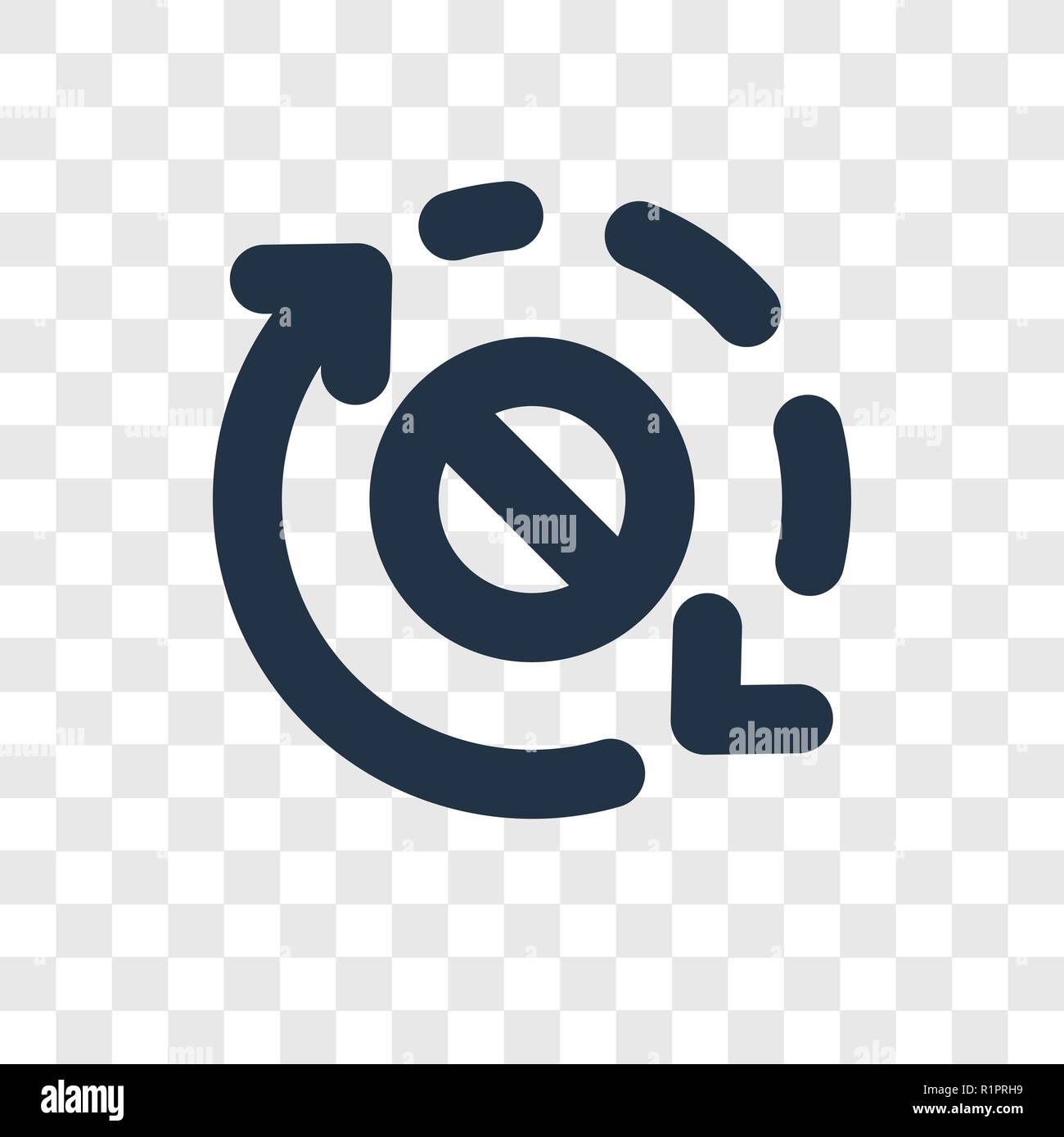 Orbit vector icon isolated on transparent background, Orbit ...