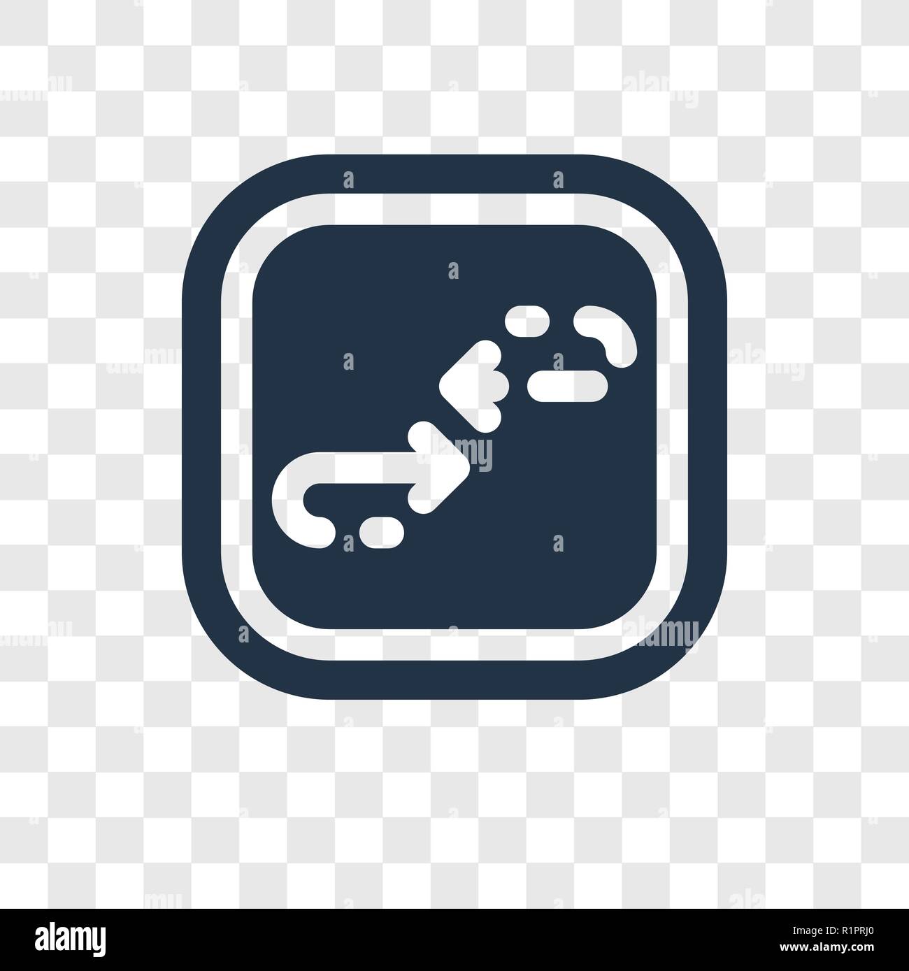 Cycle vector icon isolated on transparent background, Cycle ...