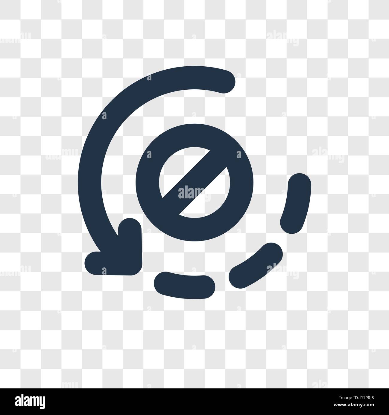 Orbit vector icon isolated on transparent background, Orbit ...