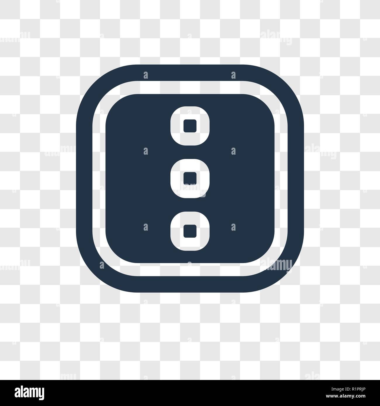 More vector icon isolated on transparent background, More transparency ...