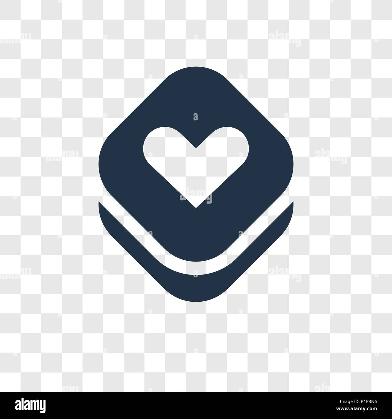 Favorite vector icon isolated on transparent background, Favorite ...