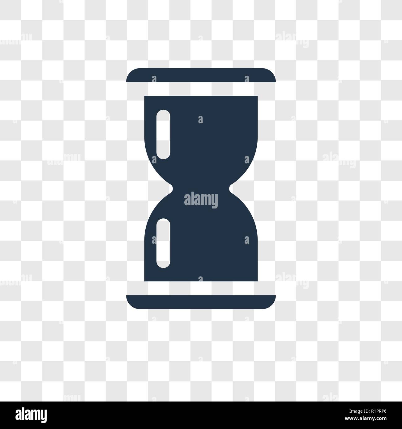 Wait vector icon isolated on transparent background, Wait transparency ...