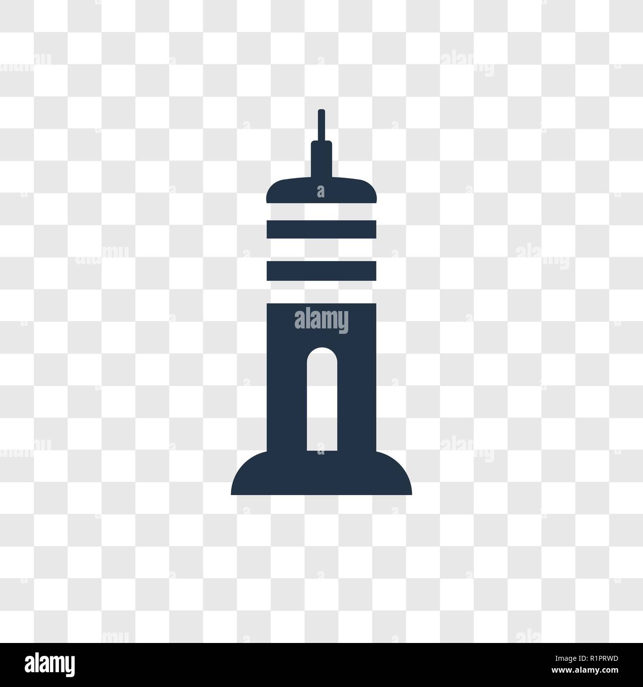 Building vector icon isolated on transparent background, Building ...
