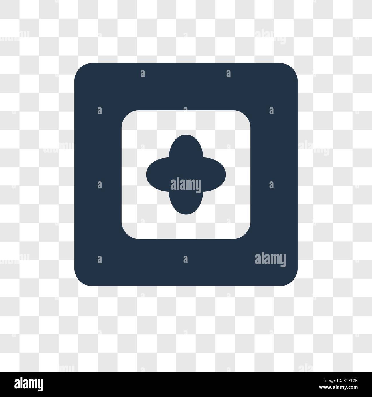 Focus vector icon isolated on transparent background, Focus ...