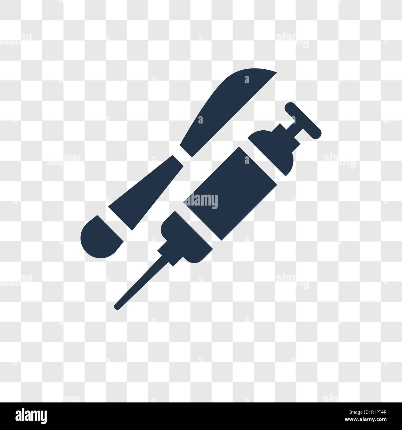 Doctor vector icon isolated on transparent background, Doctor ...