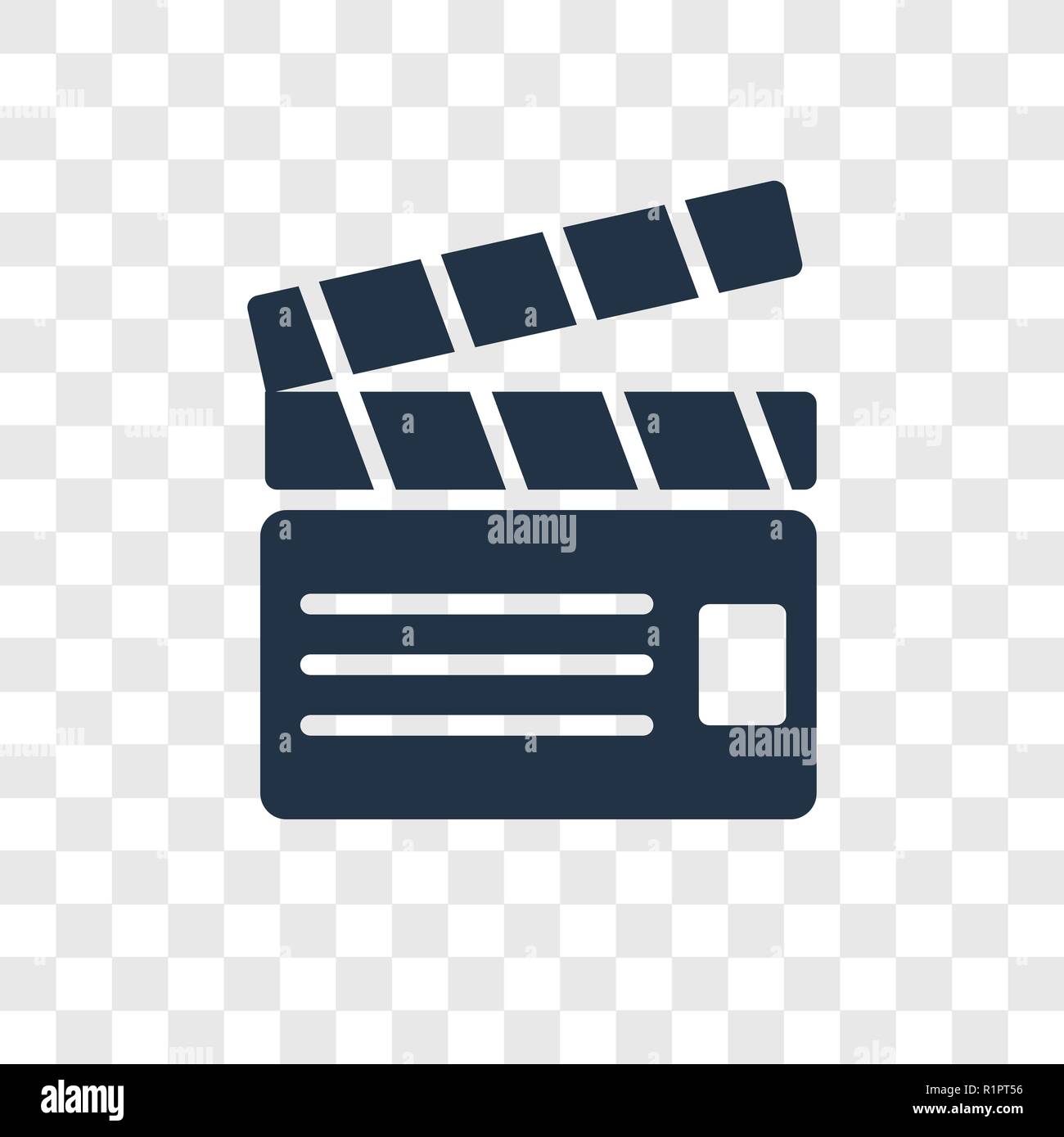 Filmmaker vector icon isolated on transparent background, Filmmaker ...