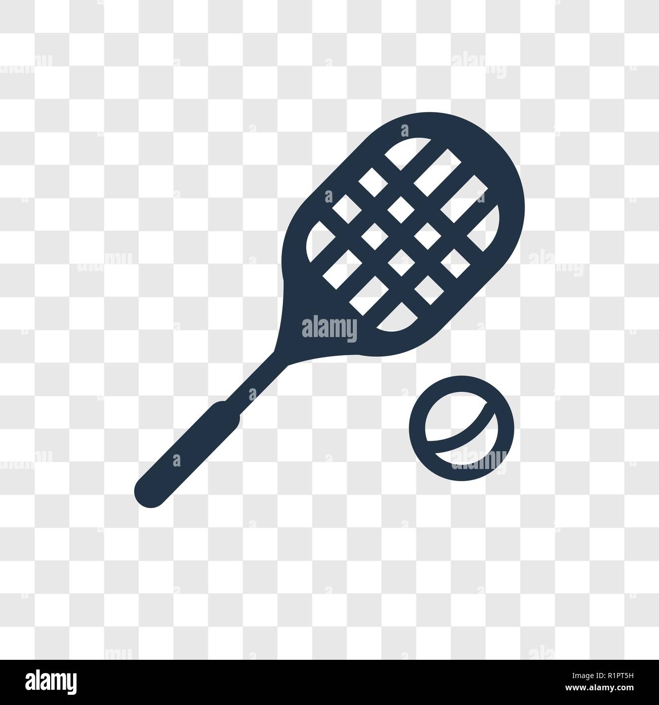 Tennis Player vector icon isolated on transparent background, Tennis ...