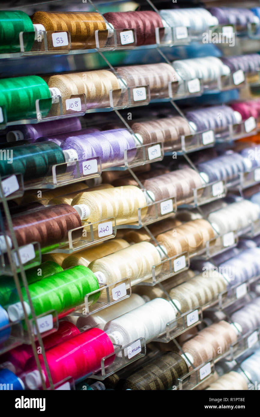 Thread Rolls High Resolution Stock Photography and Images - Alamy