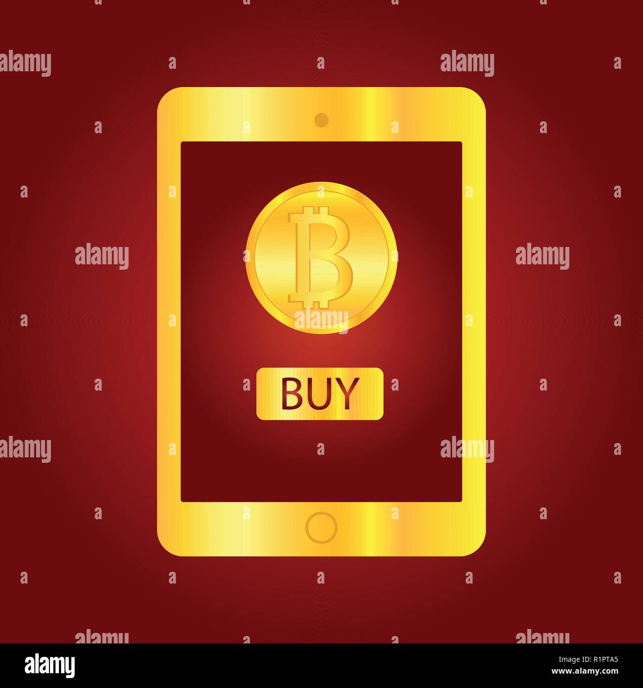 Coin tablet Stock Vector Images - Alamy