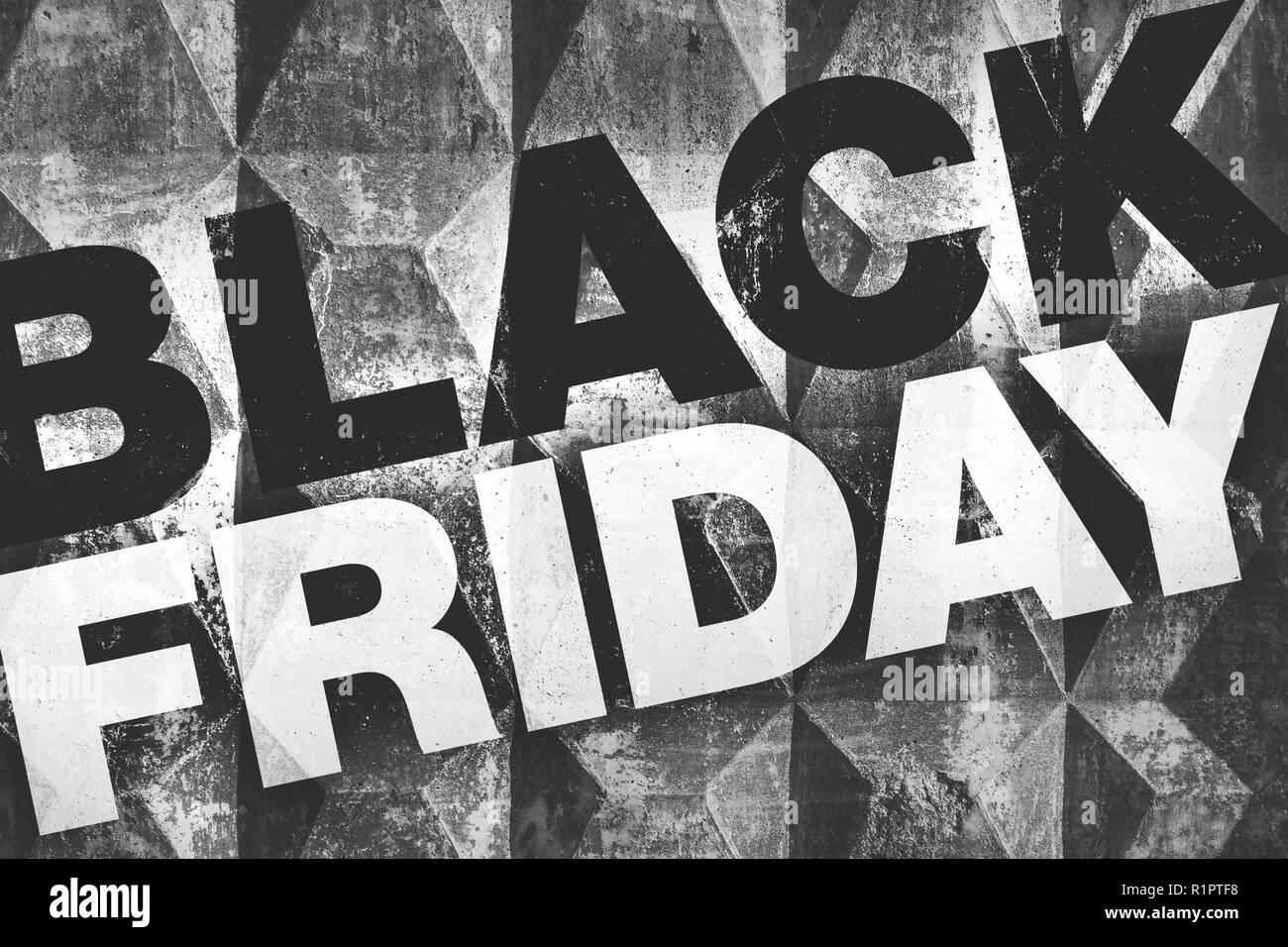 Poster discount banner Black and White Stock Photos & Images - Alamy
