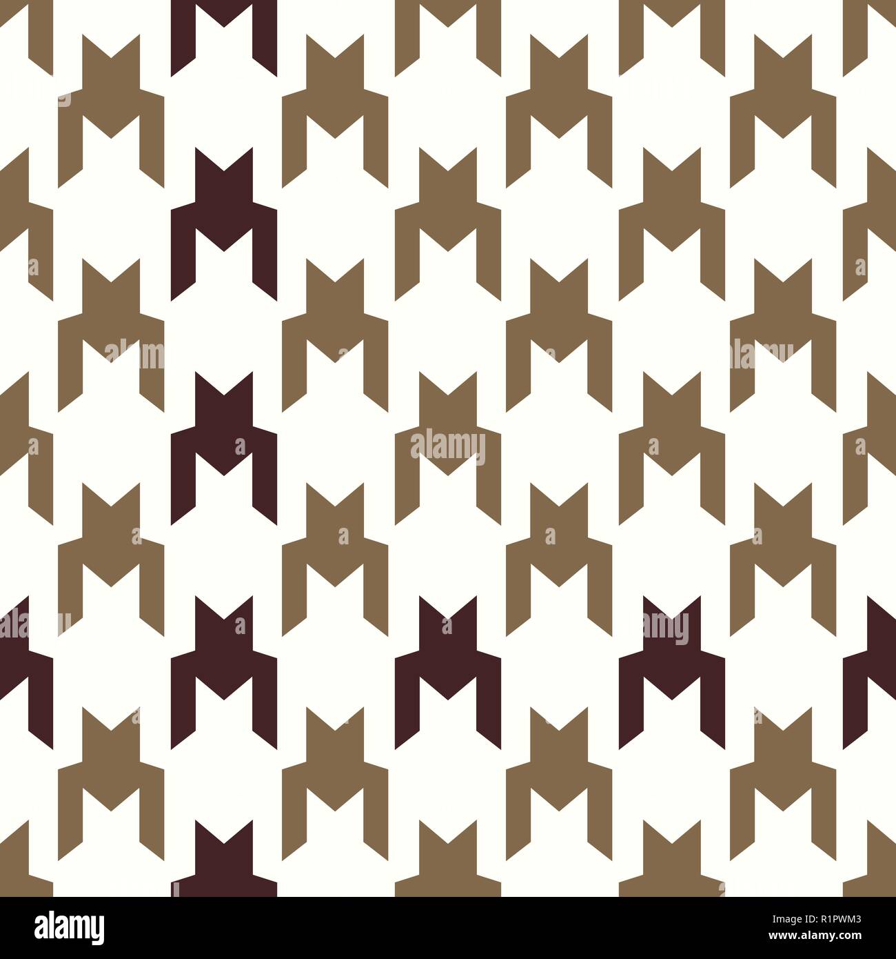 Houndstooth seamless pattern, monochrome. Can be used for wallpaper ...