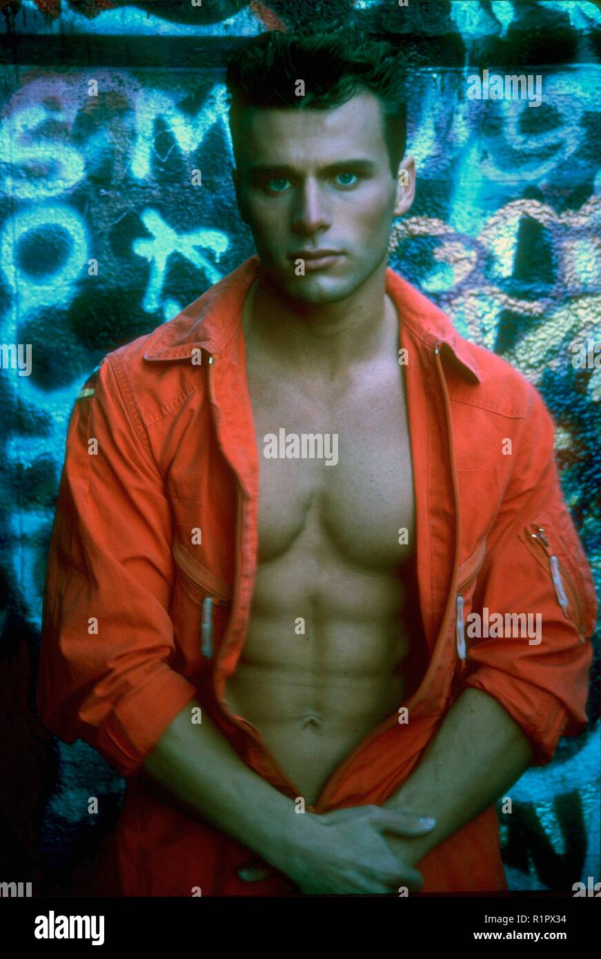 LOS ANGELES, CA - JANUARY 03: (EXCLUSIVE) Actor/model Peter Simec poses ...