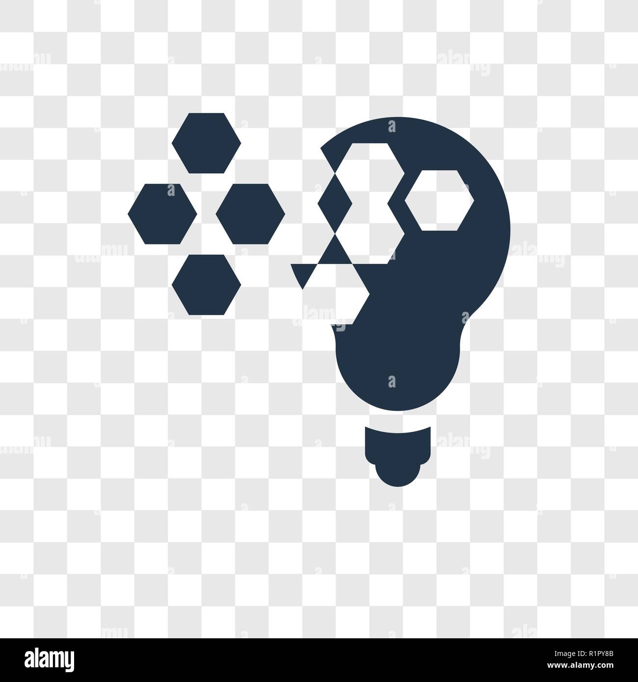 Dispersion vector icon isolated on transparent background, Dispersion ...