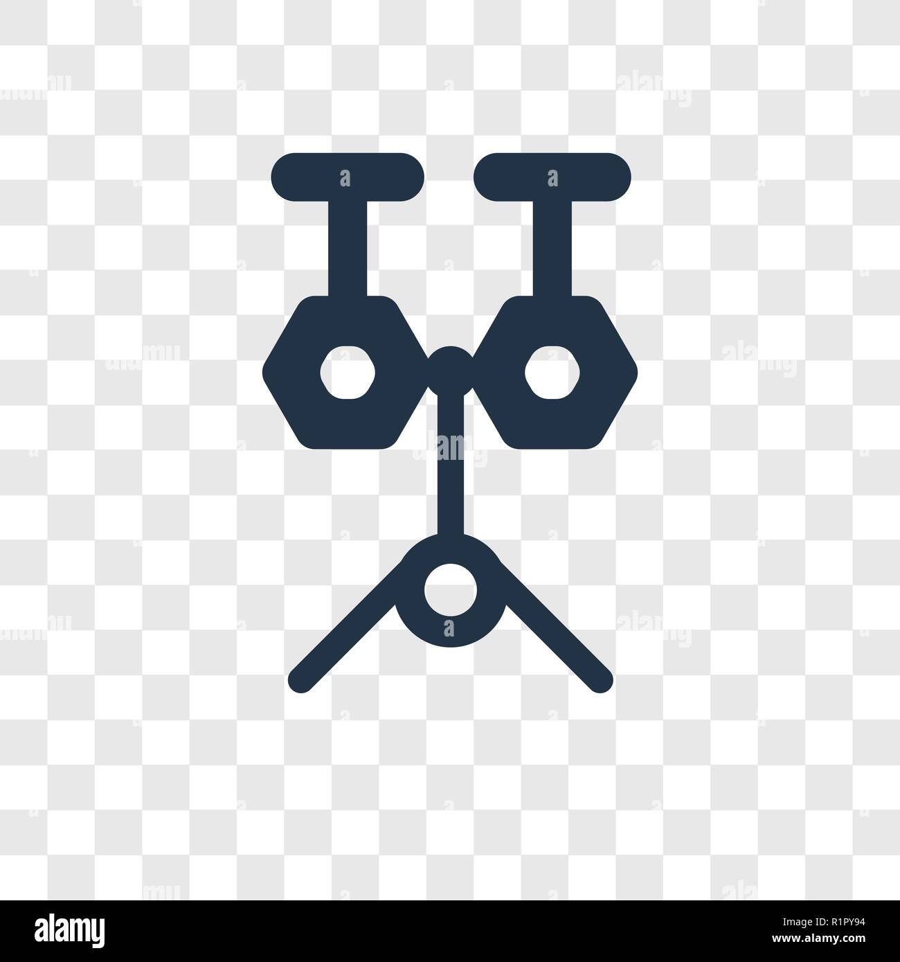 Pulley vector icon isolated on transparent background, Pulley ...
