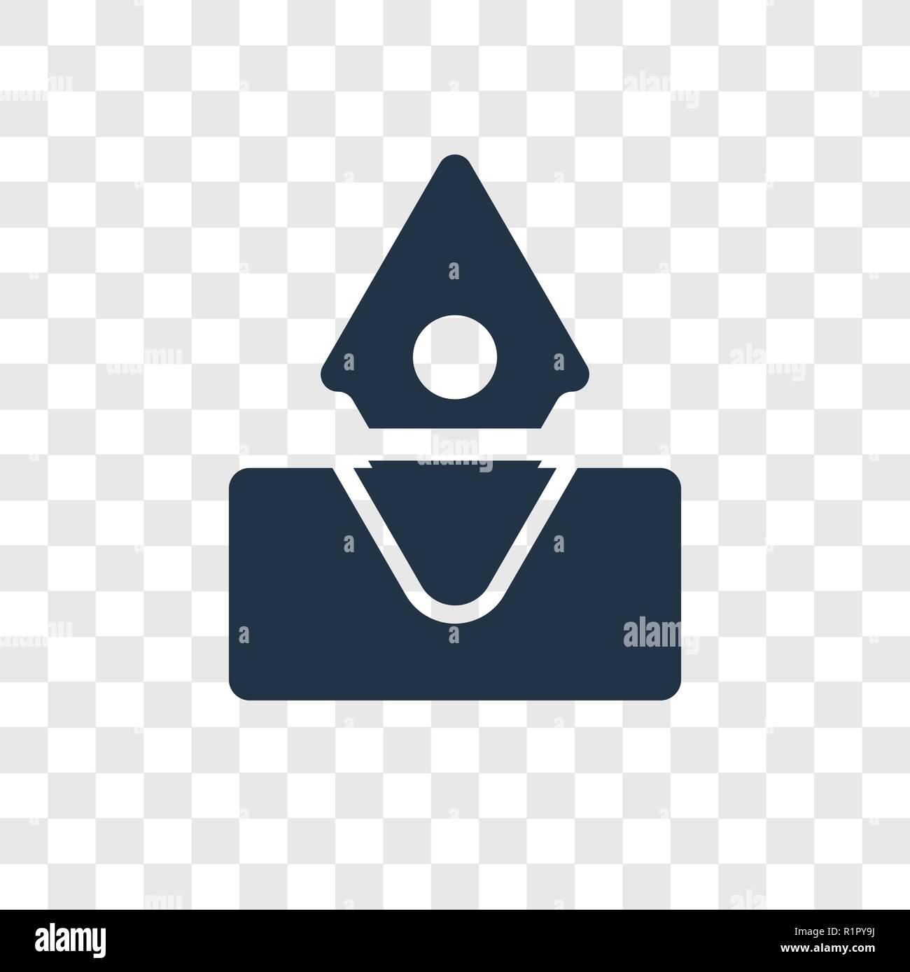 Submerge vector icon isolated on transparent background, Submerge ...