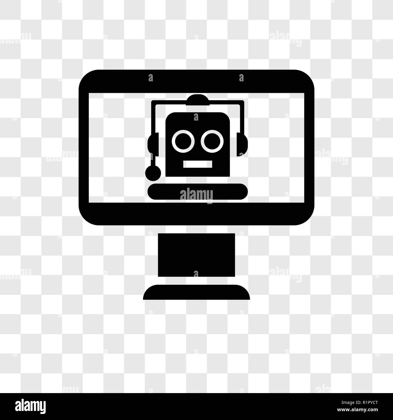 Assistant vector icon isolated on transparent background, Assistant ...