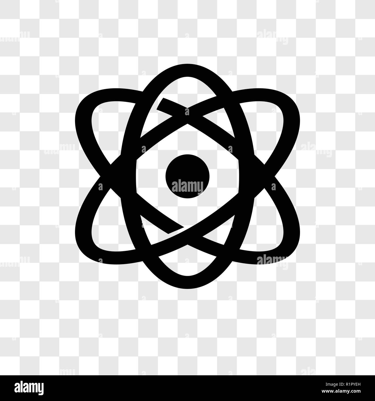 Science vector icon isolated on transparent background, Science ...