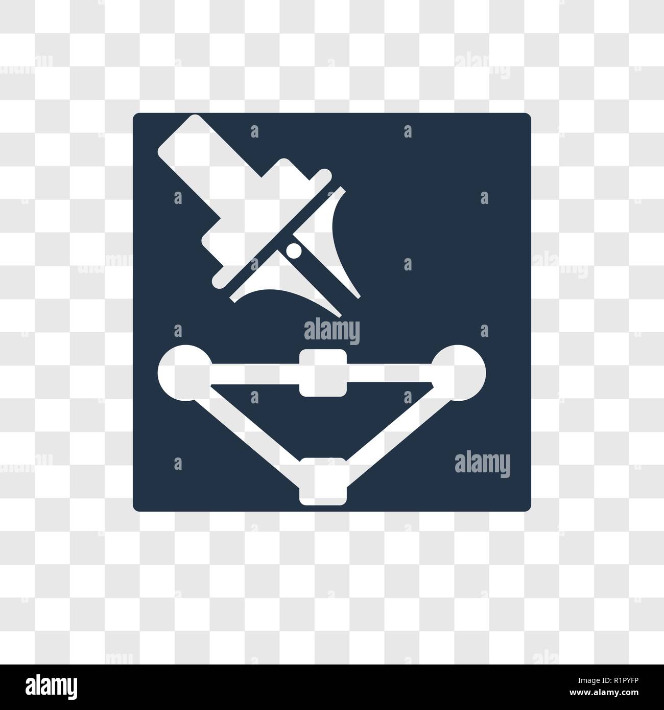 vector icon isolated on transparent background, transparency logo ...