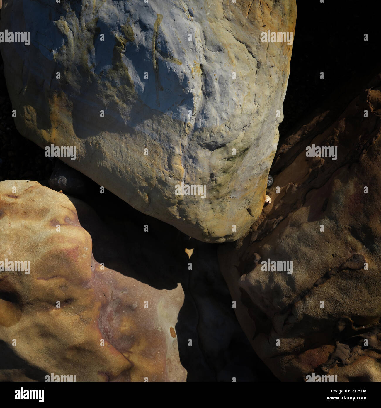 Rocks at Fairlight Glen beach Stock Photo - Alamy