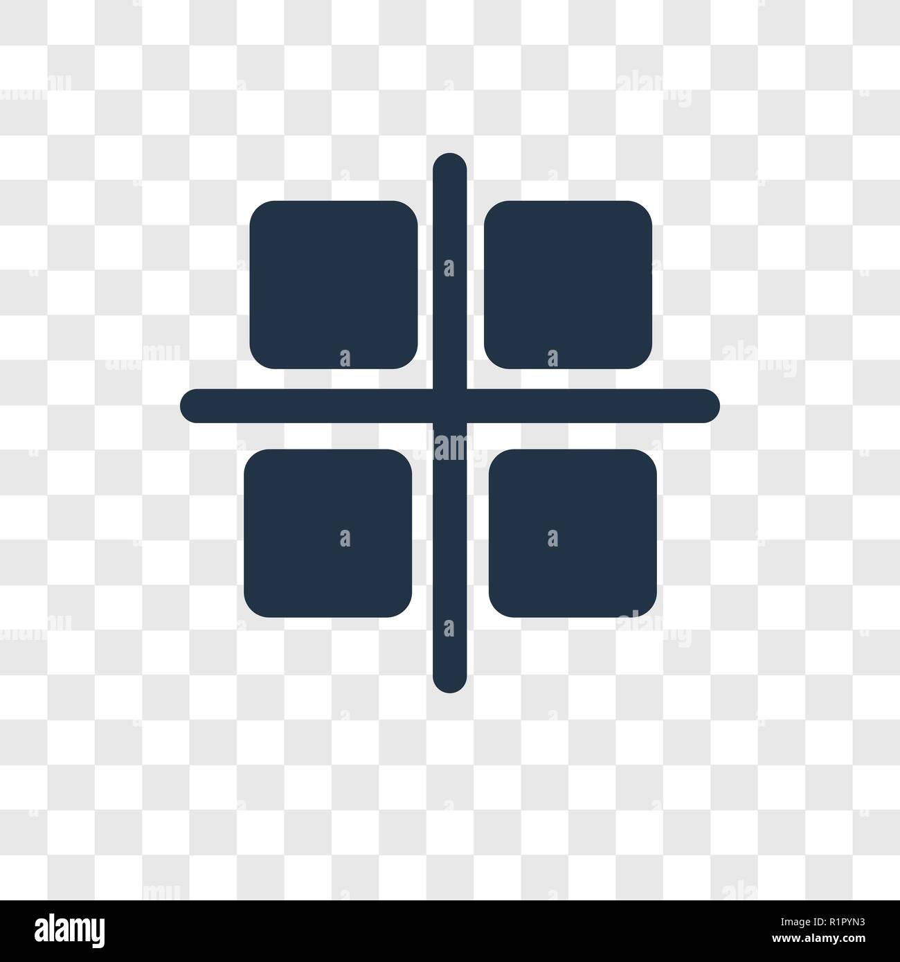 Select all vector icon isolated on transparent background, Select all ...