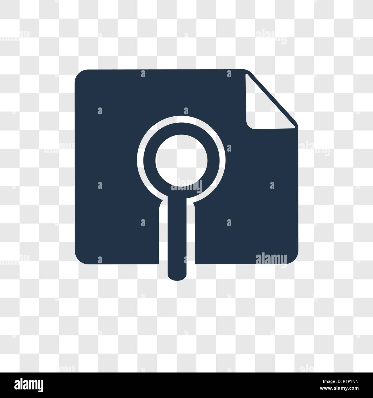 Preview vector icon isolated on transparent background, Preview ...