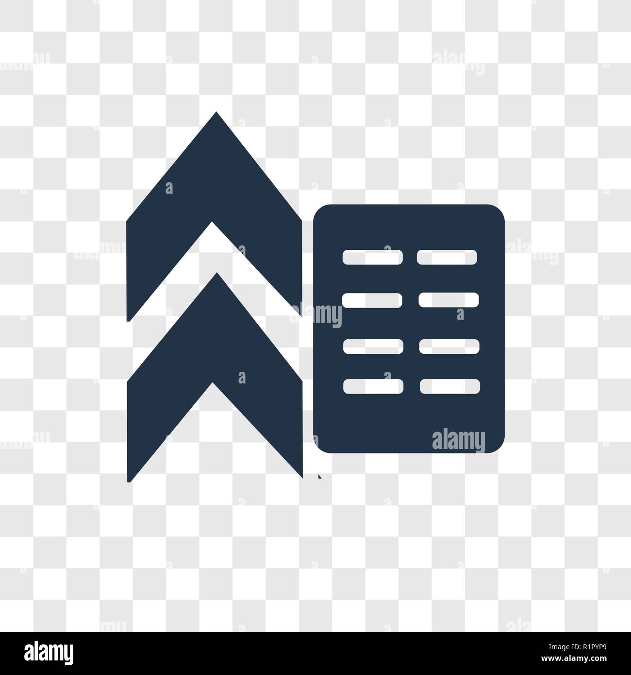 Flow vector icon isolated on transparent background, Flow transparency ...