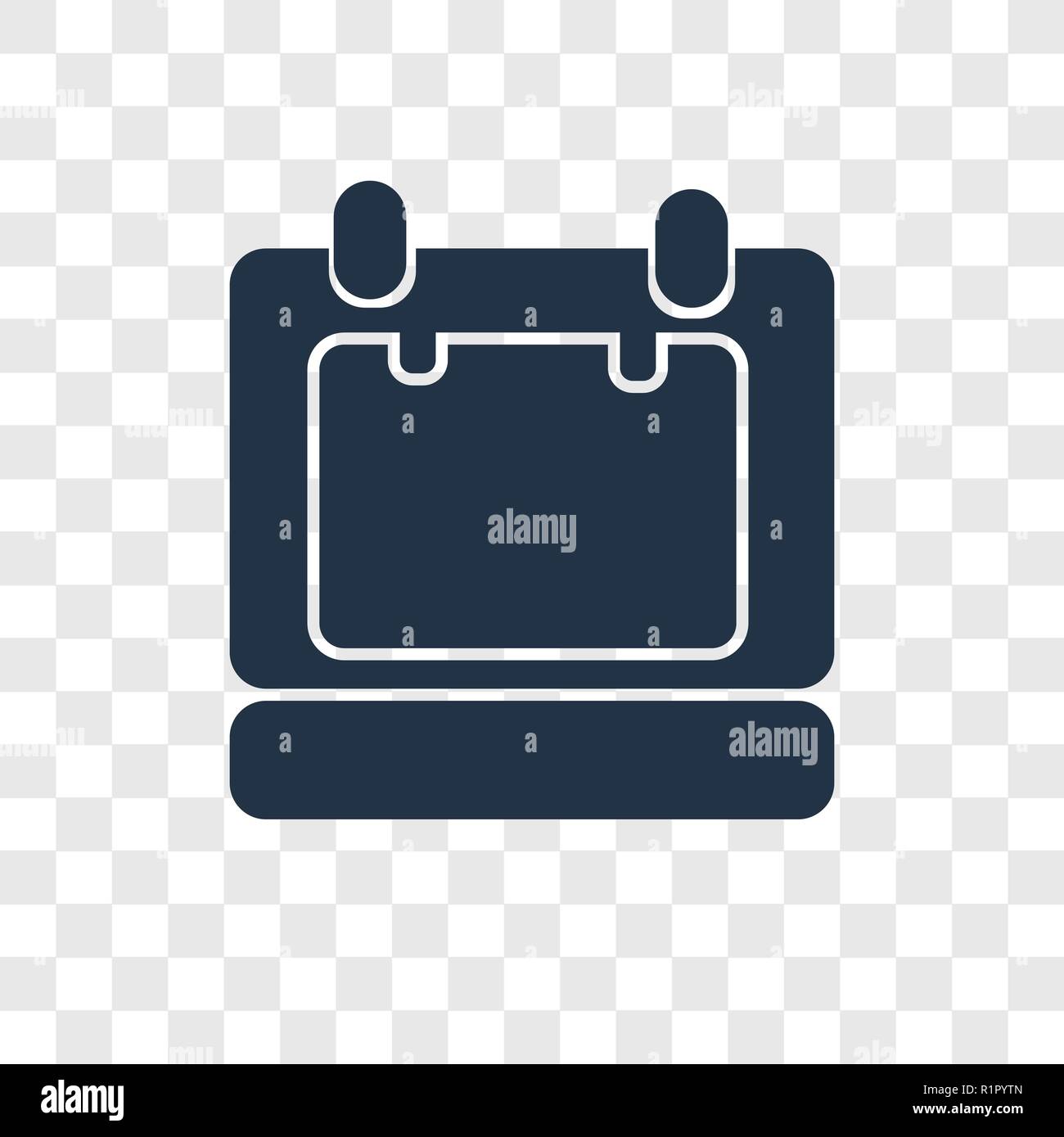 Break vector icon isolated on transparent background, Break ...