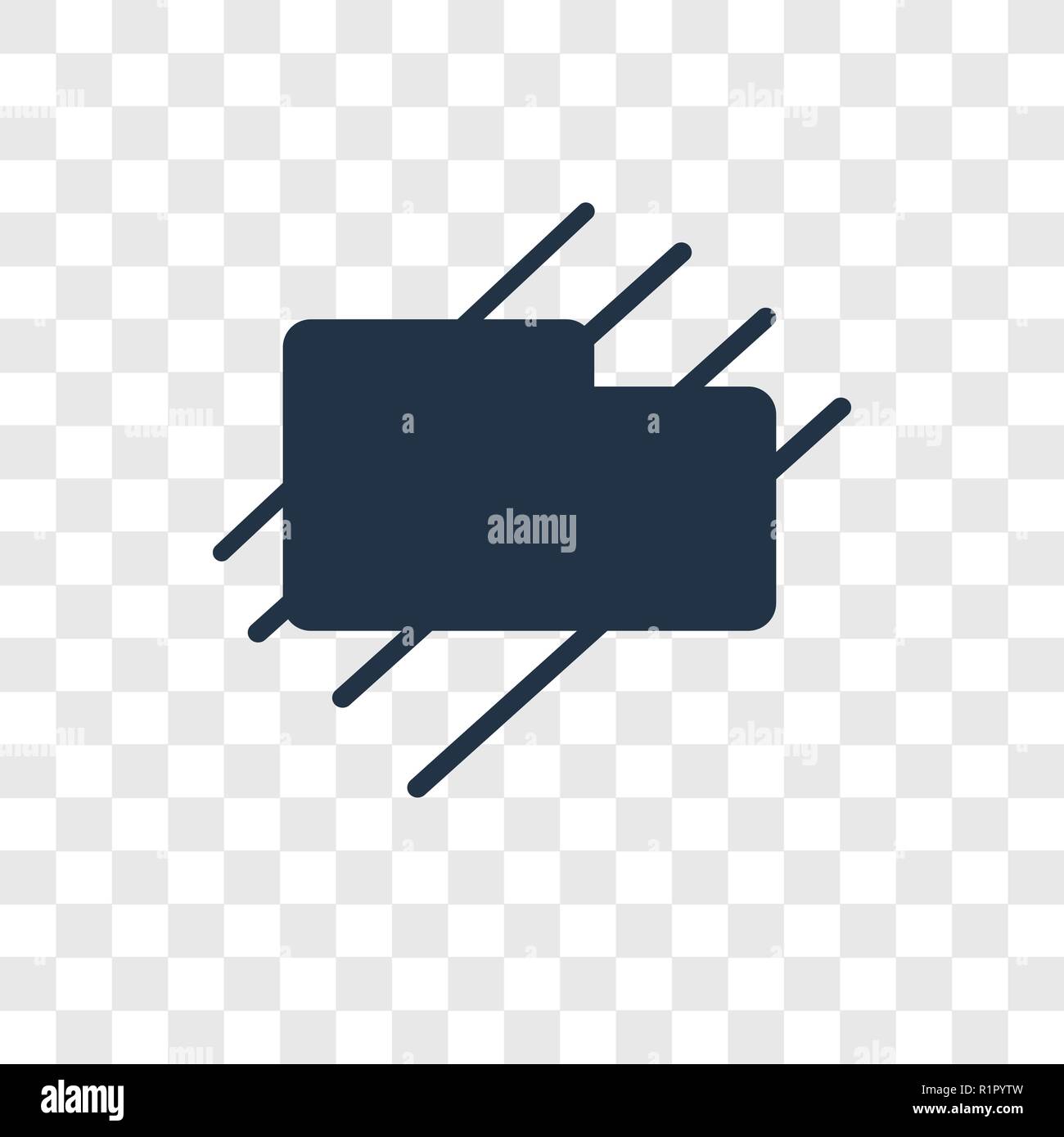 Wipe vector icon isolated on transparent background, Wipe transparency ...