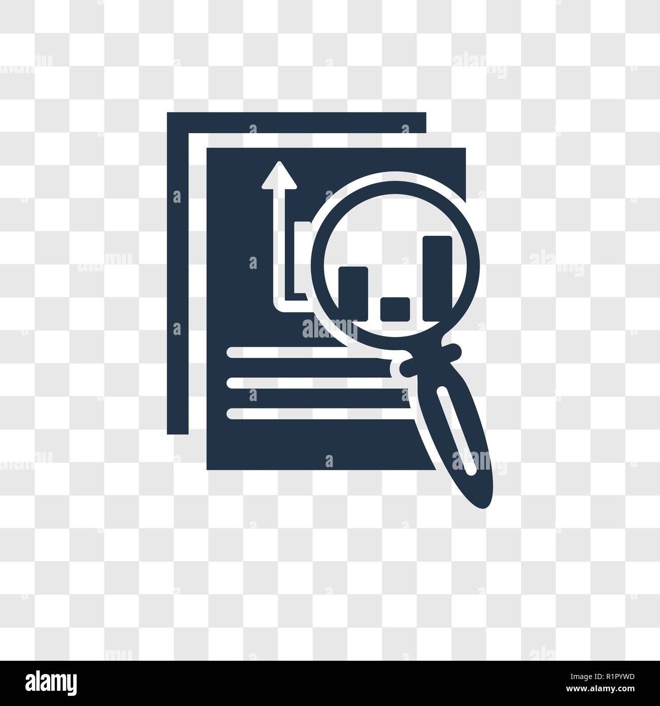 Analytics vector icon isolated on transparent background, Analytics ...