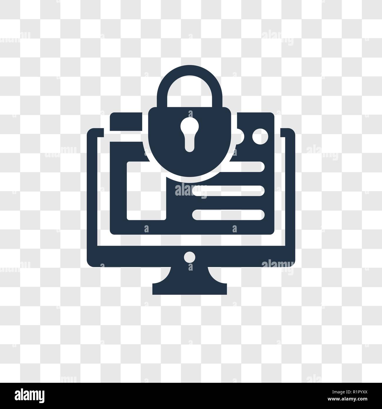 Browser vector icon isolated on transparent background, Browser ...