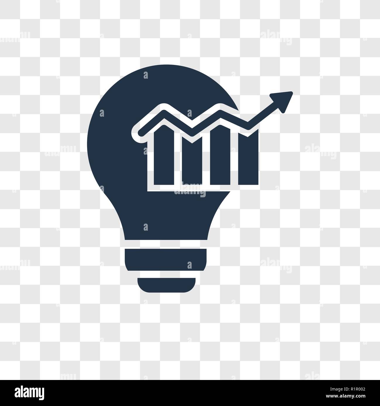 Profits vector icon isolated on transparent background, Profits ...