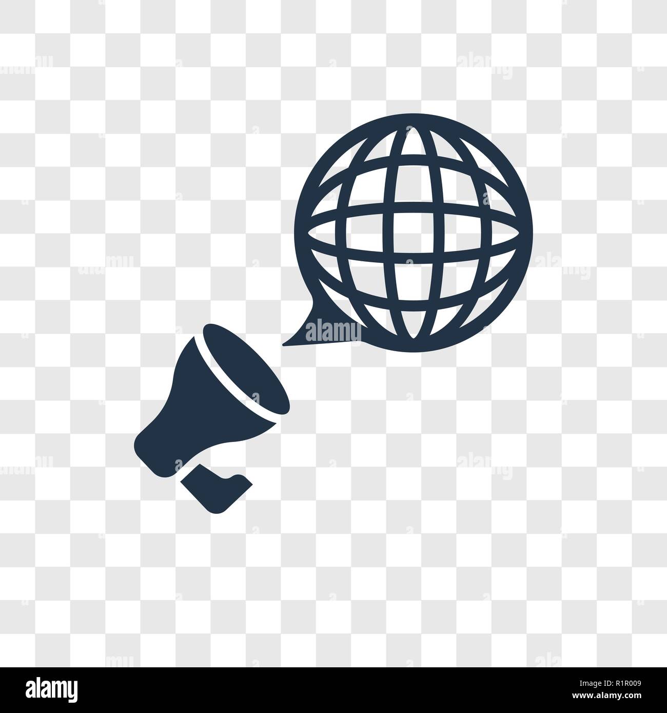 Translation vector icon isolated on transparent background, Translation ...