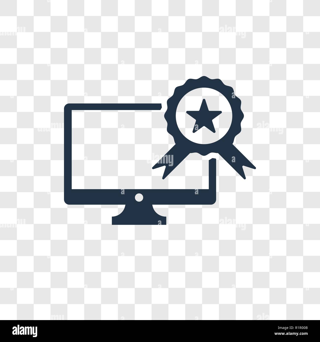 Quality vector icon isolated on transparent background, Quality ...