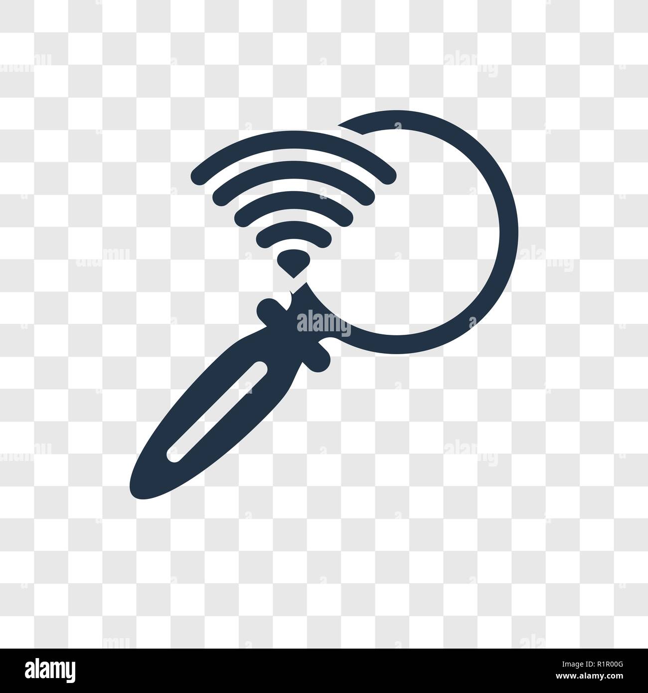 Search vector icon isolated on transparent background, Search ...