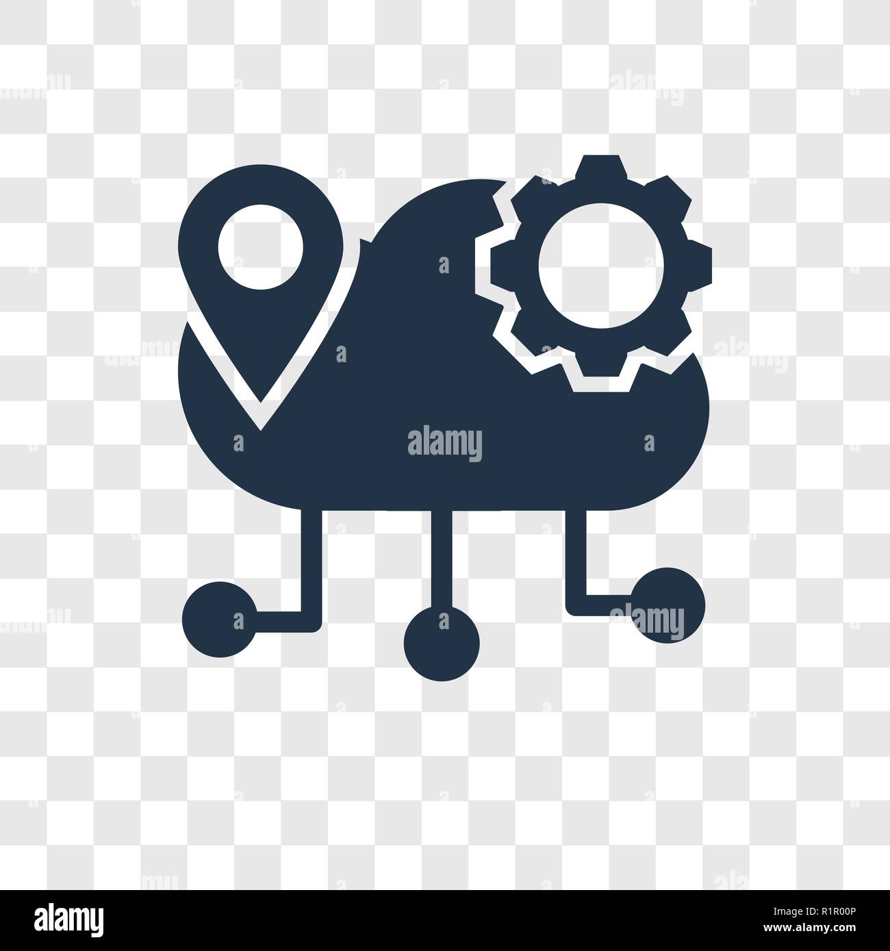 Cloud computing vector icon isolated on transparent background, Cloud ... Cloud computing vector icon isolated on transparent background, Cloud ...