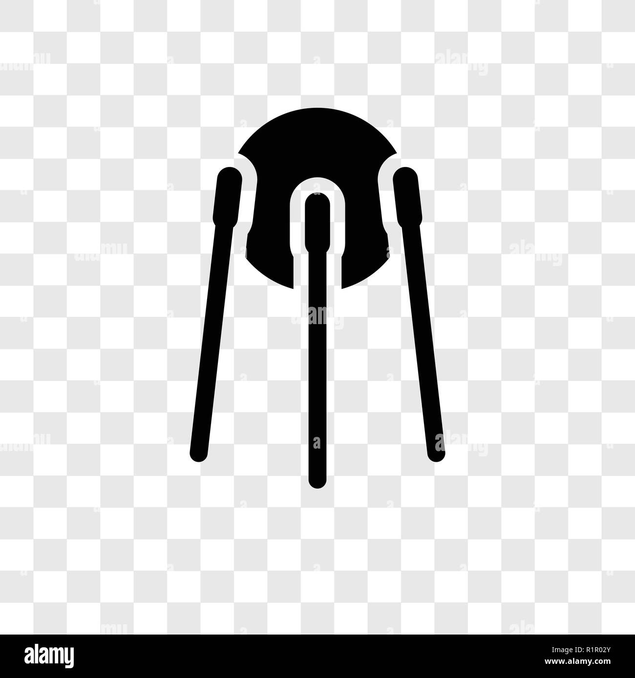 Sputnik vector icon isolated on transparent background, Sputnik ...